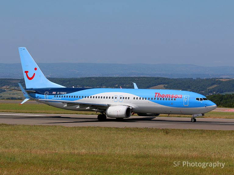 Thomson is changing to TUI - Bristol Airport Spotting